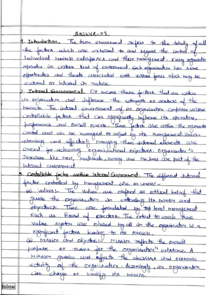 MMPC 003 Handwritten 23-24 @assignment - Ignou - Solved | PDF