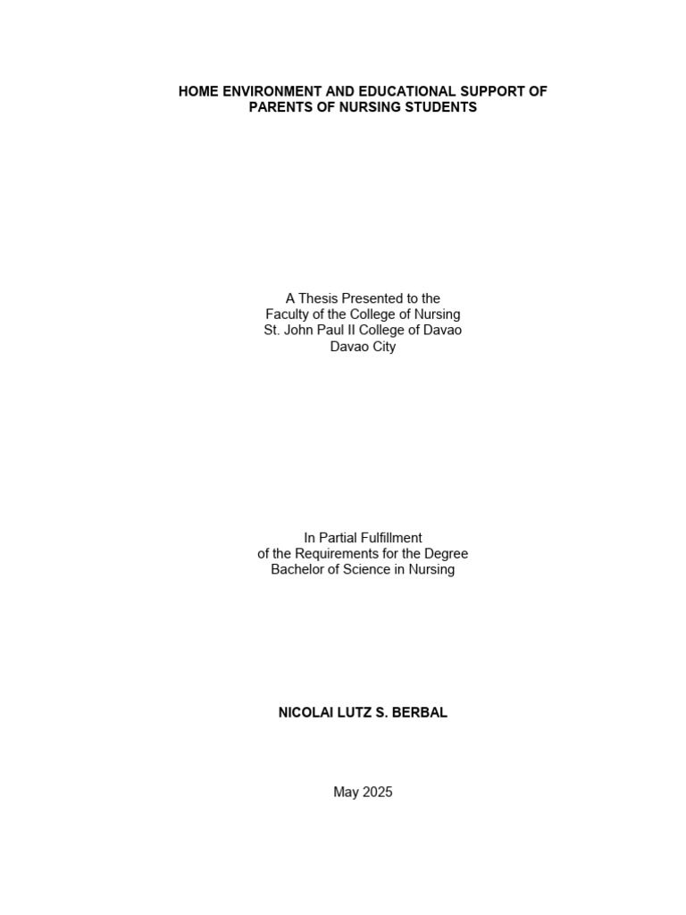 Berbal Nicolai Lutz Official Revised Thesis | PDF | Motivational | Motivation