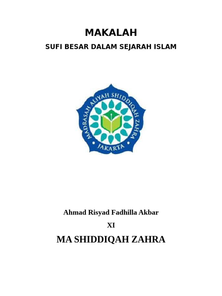 Makalah Ustad Idrus Awalludin | PDF