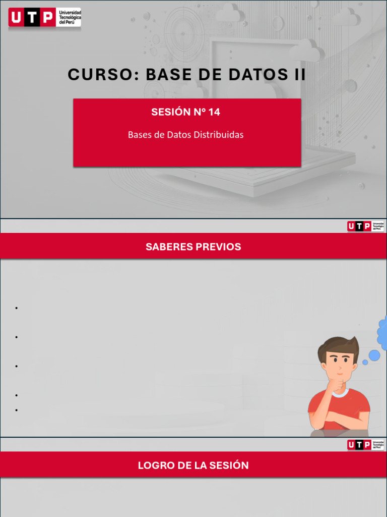 S07 - s14 - Bases de Datos Distribuidas | PDF | Bases de datos | Postgre Sql