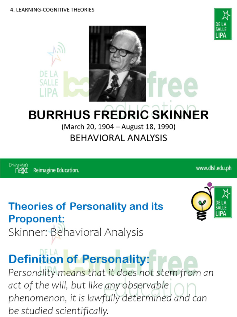 Skinner's Behavioral Analysis Insights | PDF | Reinforcement ...