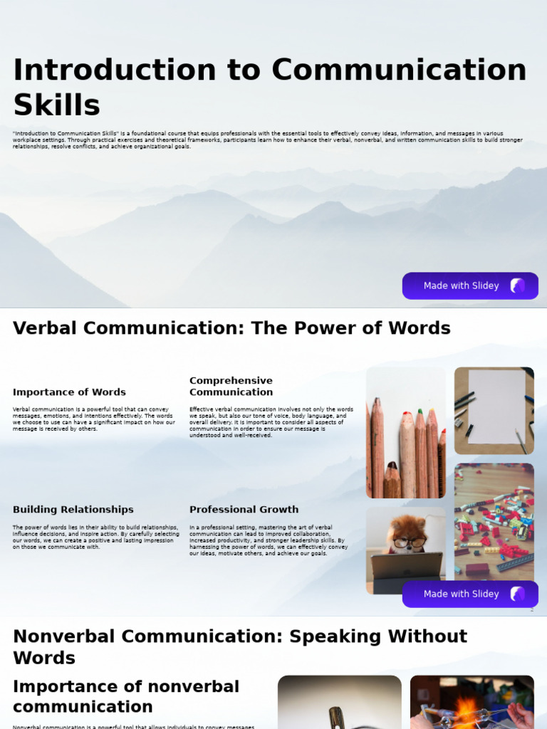 Communication A Effective Weapon by Ayan Khan | PDF | Communication | Nonverbal Communication