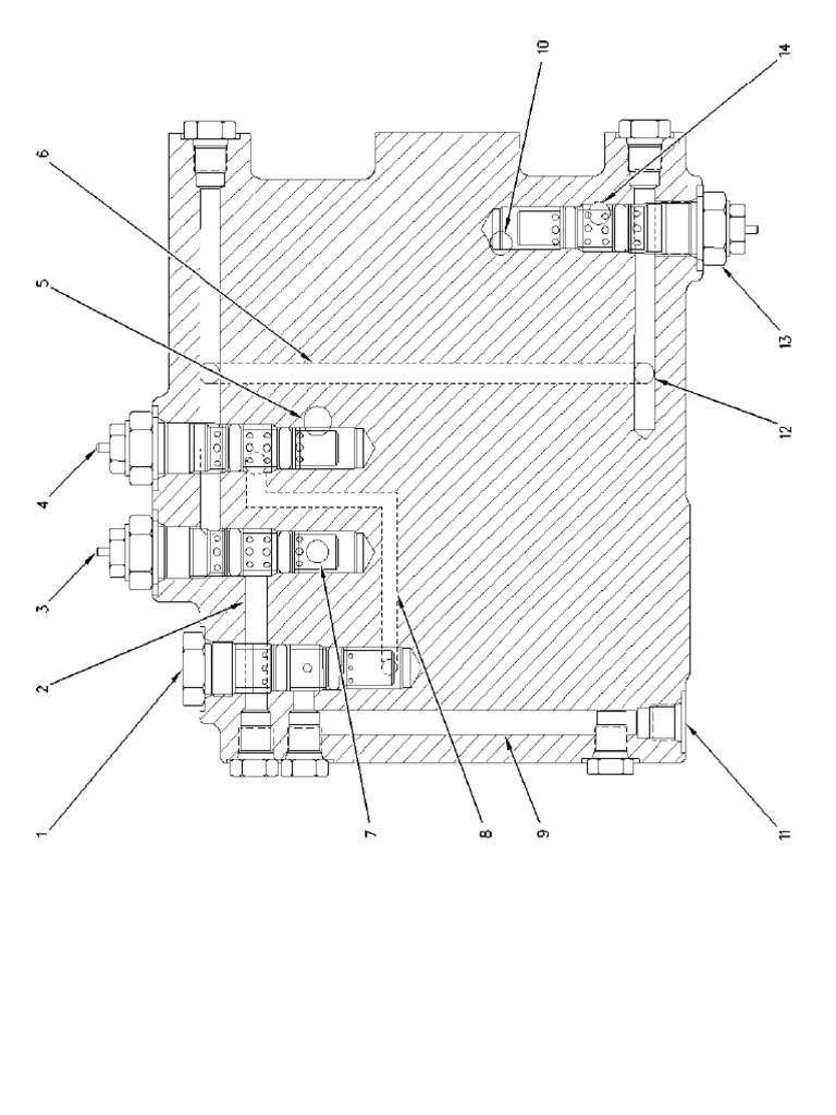 66G Pilot Valve Section View | PDF | Valve | Gases