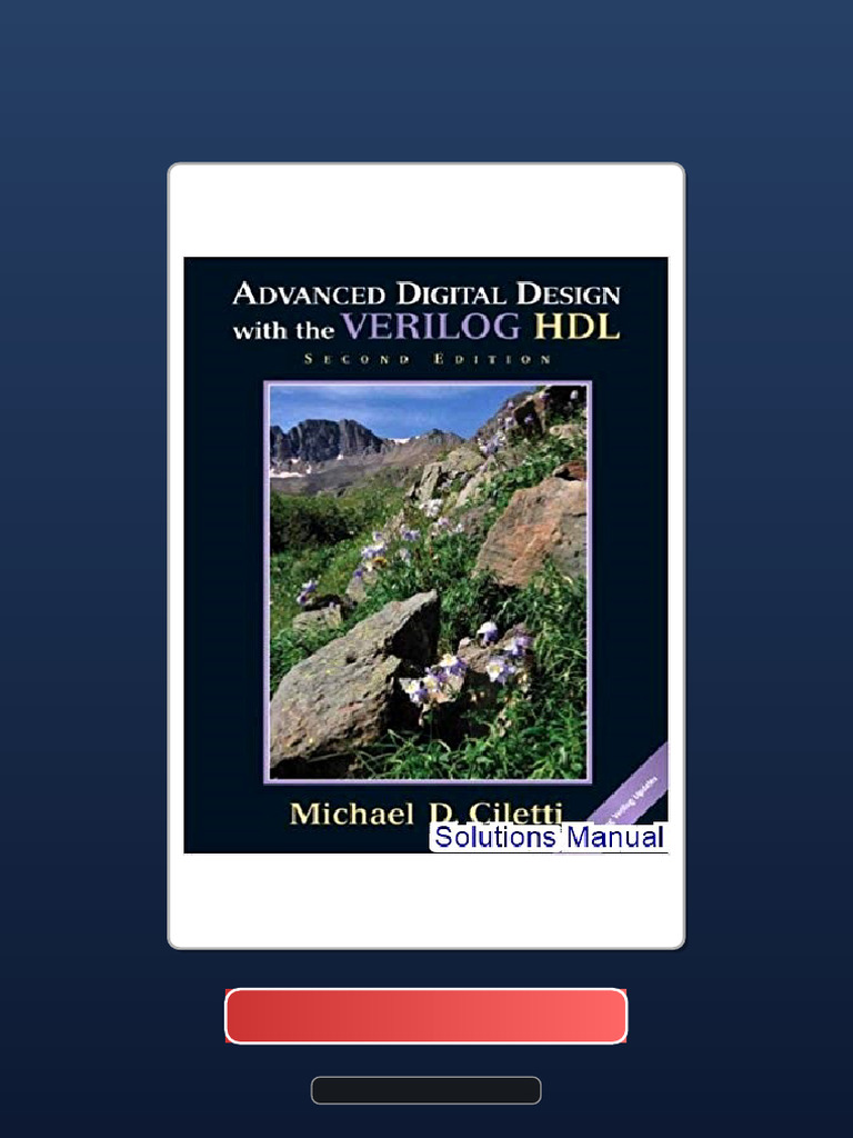 Get Test Bank For Advanced Digital Design With The Verilog HDL 2nd ...