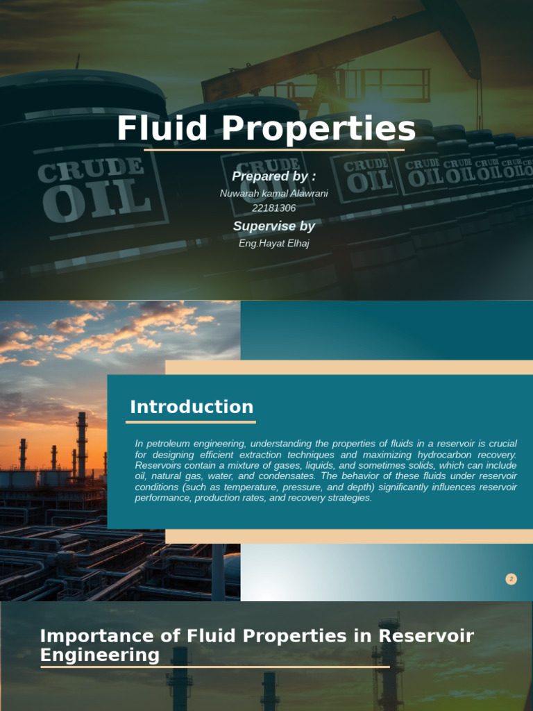 Fluid Properties | PDF | Petroleum Reservoir | Gases