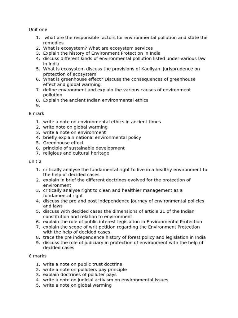Environment Law | PDF | Environmental Protection | Environmental Law