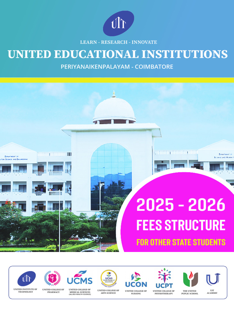 United College Fees Structure 2025-26 | PDF | Health Care