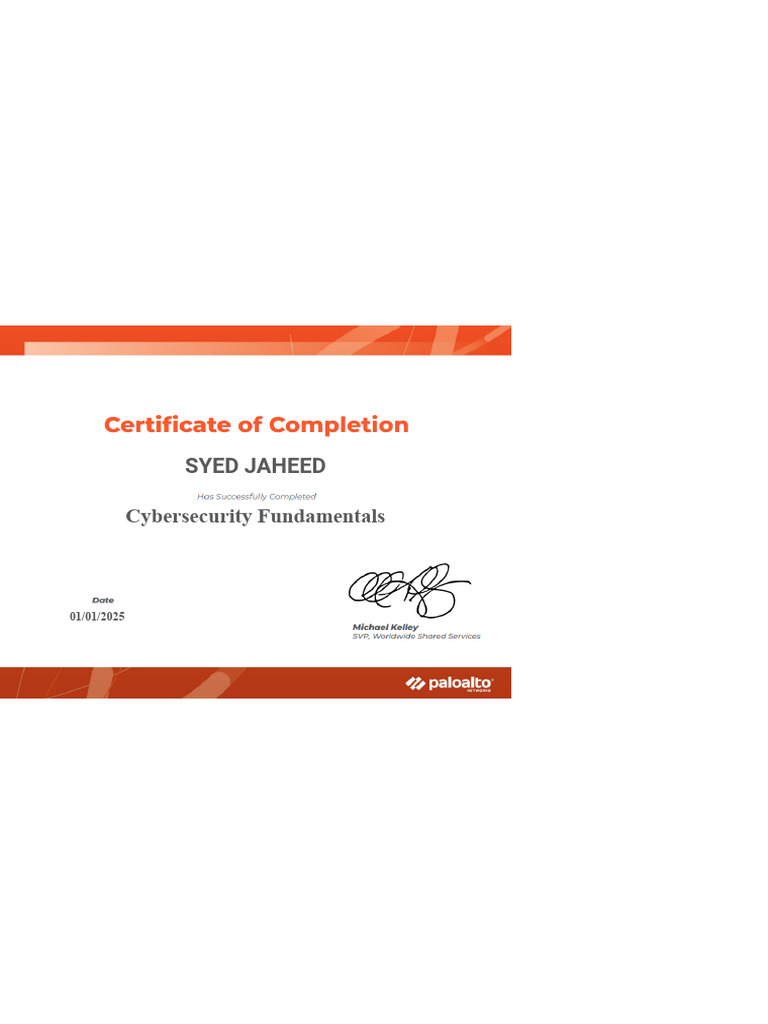 Cybersecurity Fundamentals - Beacon | PDF