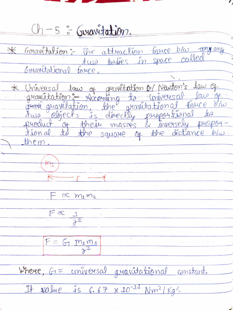 Gravitation PDF | PDF