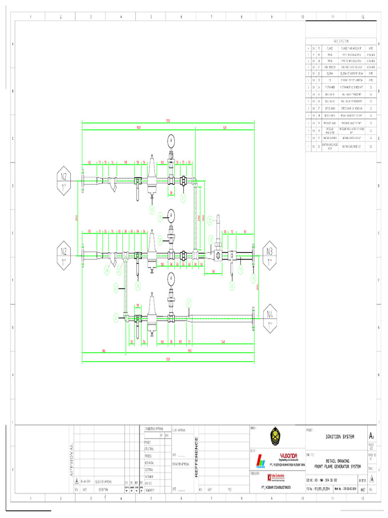 KCI-YMN-5914-DD-003 (Detail Drawing of FFG System) | PDF