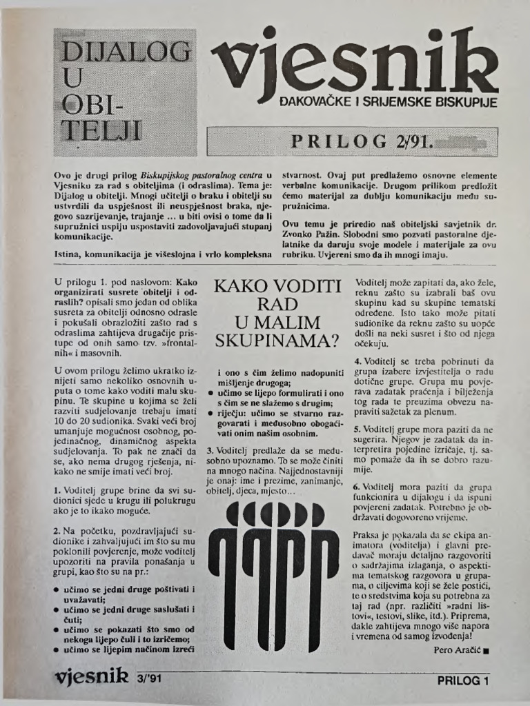 Vjesnik: (Dijalog | PDF