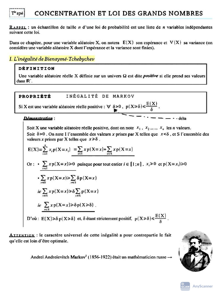 Loi Des Grands Nombres | PDF