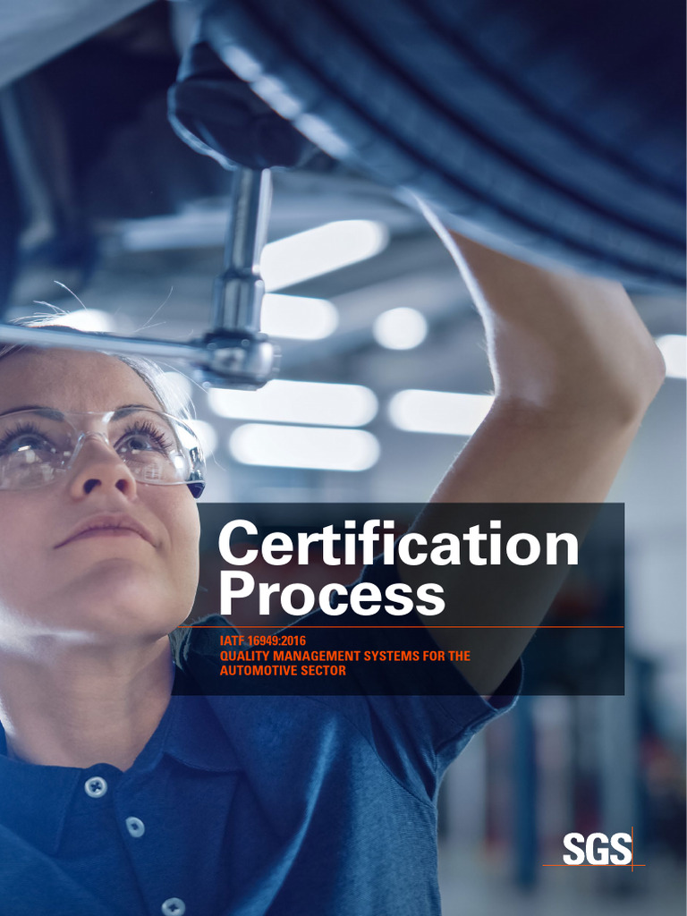 SGS IATF 16949 Certification Process EN | PDF | Audit | Certification