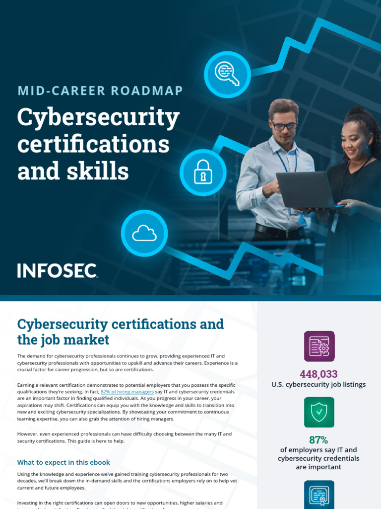 cybersecurity-certification-roadmap | PDF | Computer Security | Security
