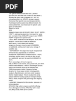 Lancer Rules Quick Reference Guide | PDF | Naval Mine