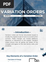 Construction Variation Order Procedure | PDF | Employment ...