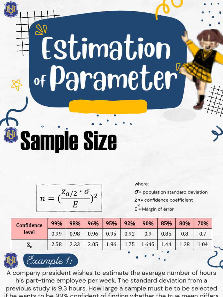 Puting For The Appropriate Sample Size | PDF | Sample Size Determination | Sampling (Statistics)