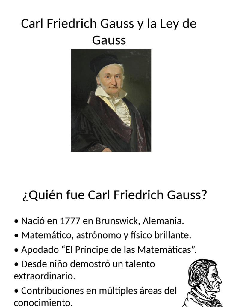 Exposicion Gauss Con Diagrama | PDF