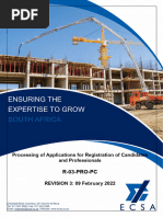 ECSA Registration Interviews Guide | PDF | Identity Document | Information