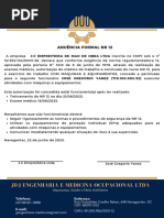 Anuência para NR 12 MODELO | PDF | Finanças e Administração de Capital