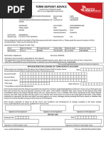 Fixed Deposit Premature Closure Form | PDF | Banks | Money