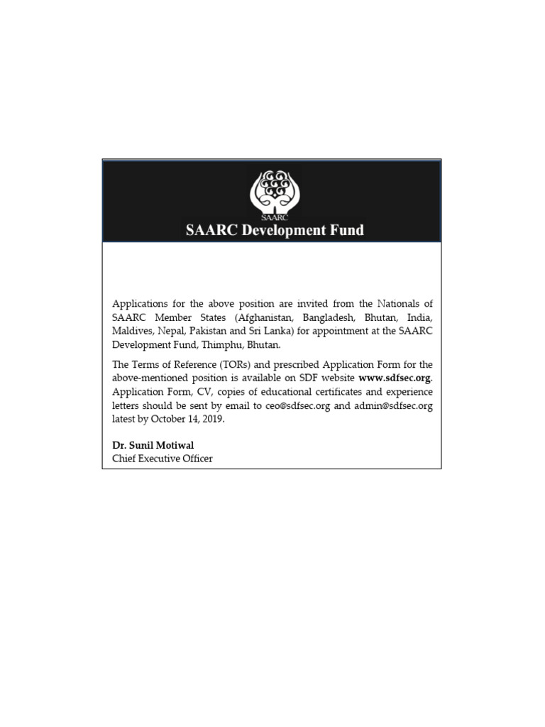 Director of Economic & Infrastructure Role | PDF | Business | Economies