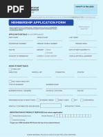 Membership Form for Jamii SACCO | PDF