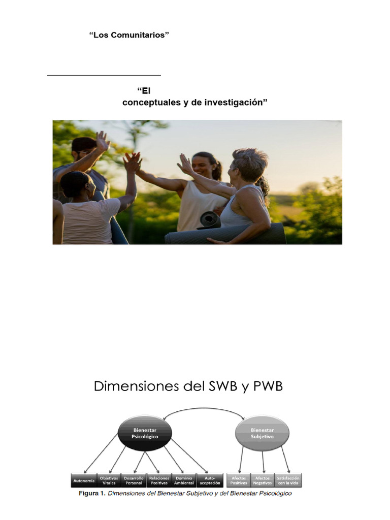 Los Comunitarios - Actividad Resumen Capítulo #3 - Removed | PDF | Sustentabilidad | Bienestar