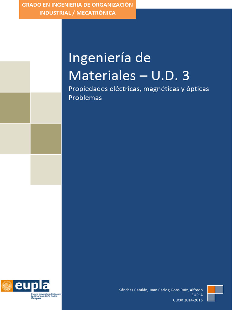 IMateriales UD03 Ejercicios | PDF