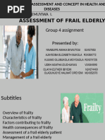 Rockwood Frailty Scale | PDF