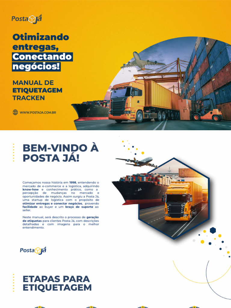 Manual de Etiquetagem (TRACKen) | PDF | Informática