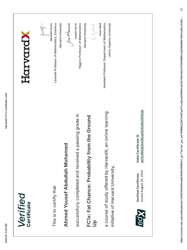 Harvard X | PDF