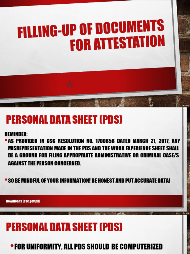 Coaching On Filling Up of Documents For Promotion R5 Edition 1 | PDF ...
