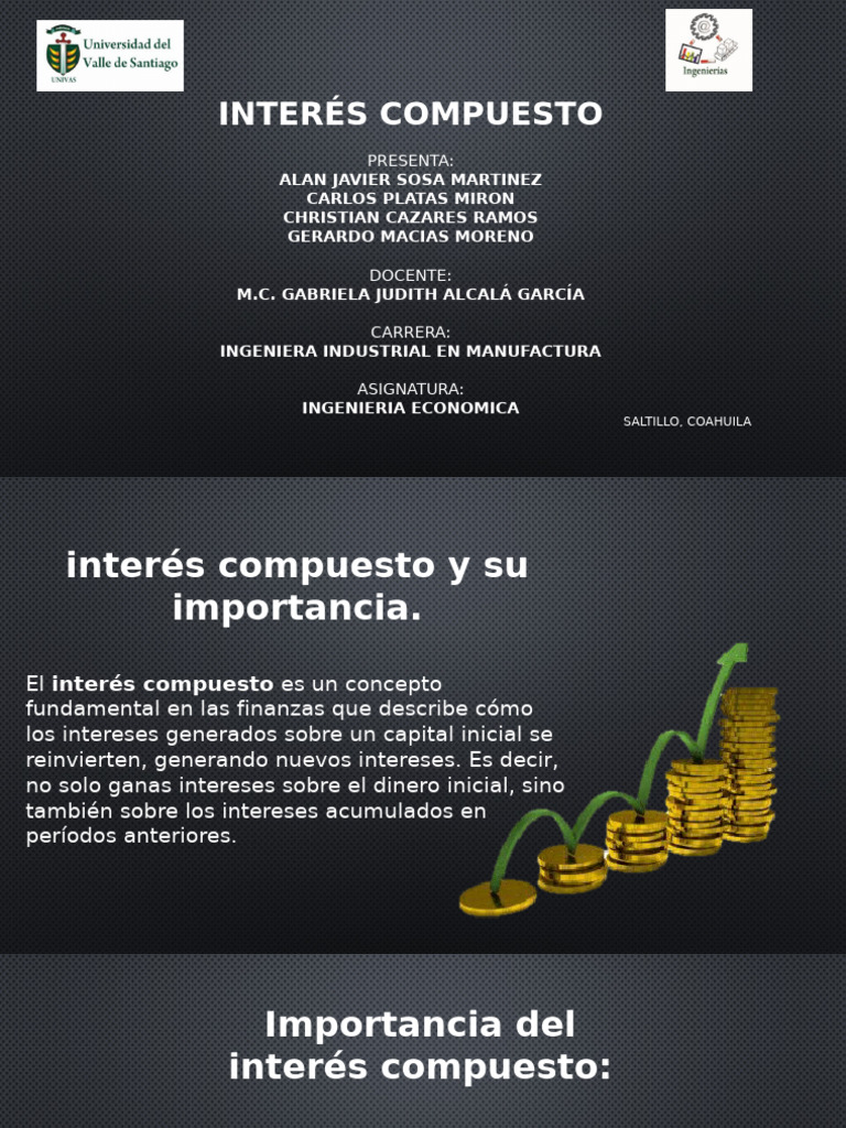 Ingenieria Economica Tarea4 | PDF | Interés | Interés compuesto
