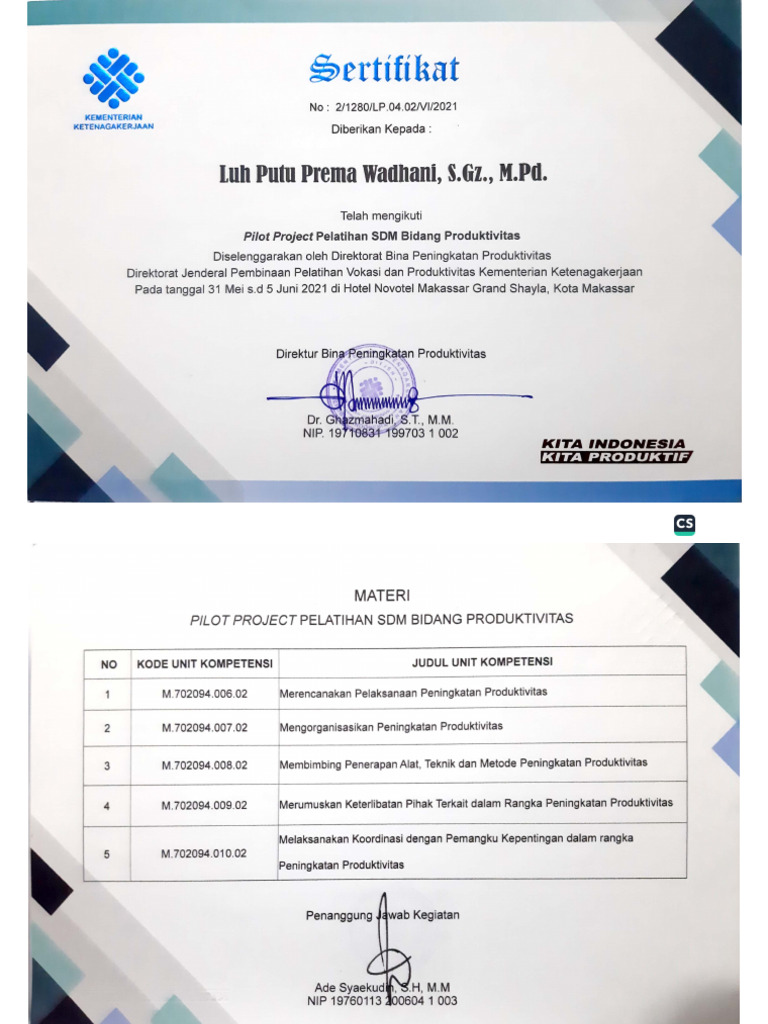 Data Pengajuan LPK Di Oss Rba Republik Indonesia | PDF