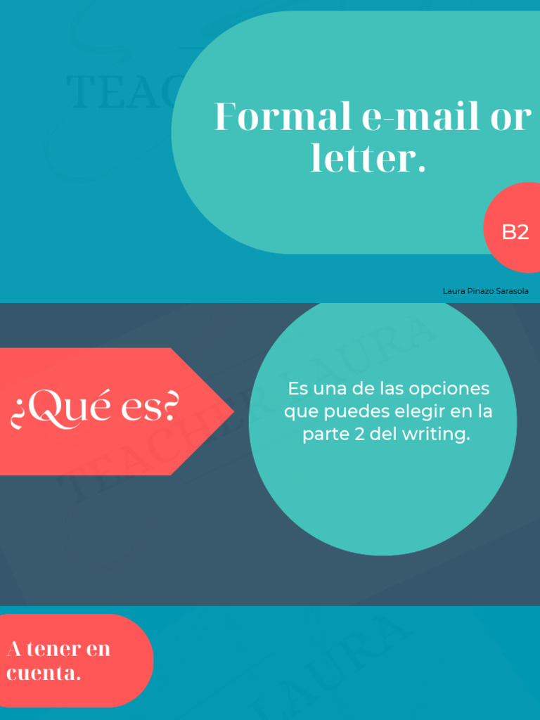 Formal Letter B2 | PDF