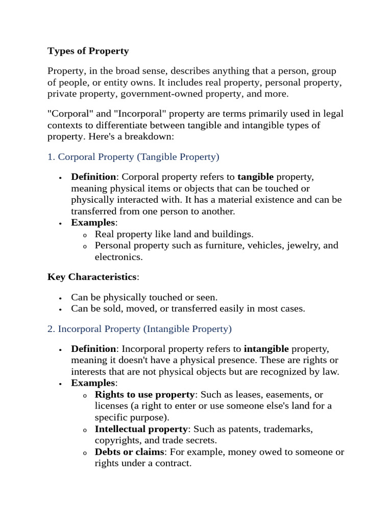 Overview of Intellectual Property Law | PDF | Intellectual Property ...