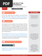 Never Split The Difference PDF | PDF | Negotiation | Empathy
