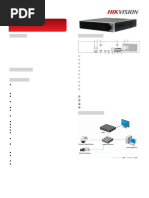 DS-8664NI-I8 - Network Video Recorders - Hikvision | PDF