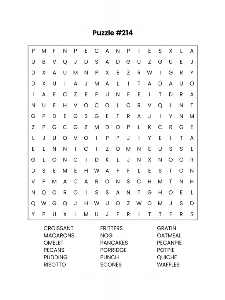 Word Searches | PDF