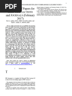 IEEE Format Template | PDF | Microsoft Word | Written Communication