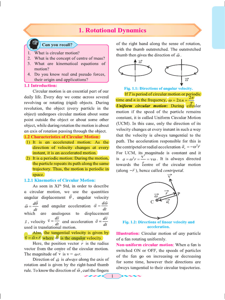 Science Academy - Class 12 - Physics Part 1 Imp - by Shriram Andhare Sir | PDF