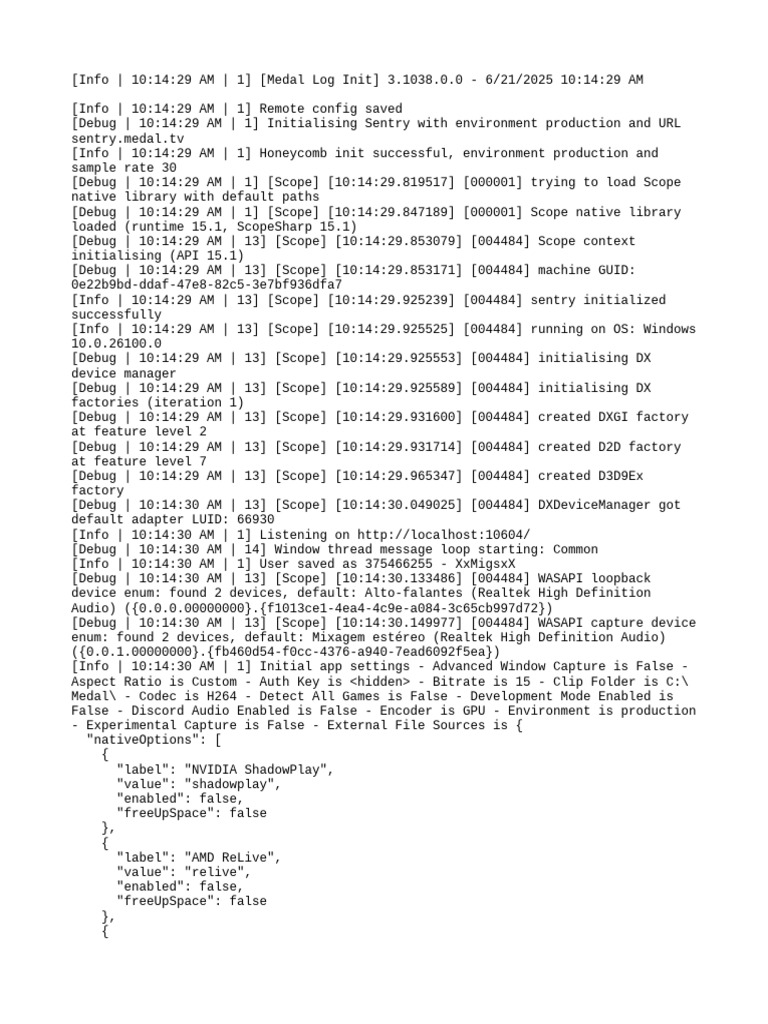 Medal Log 20250621 | PDF | Computer Keyboard | Scope (Computer Science)