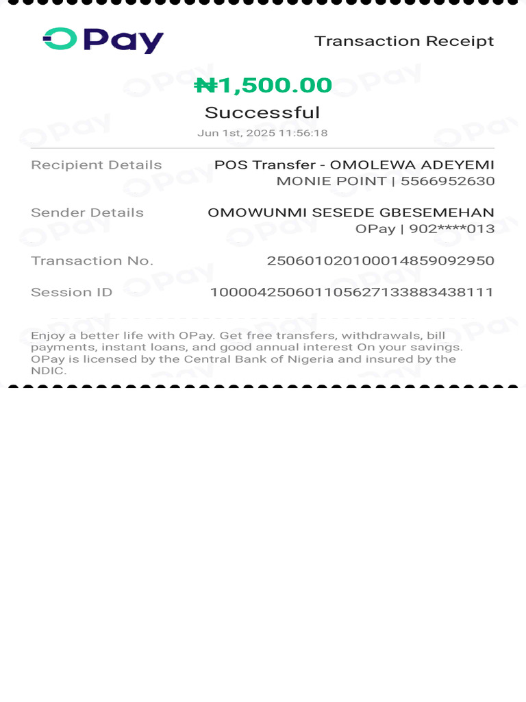 Transaction Receipt-250601020100014859092950 | PDF