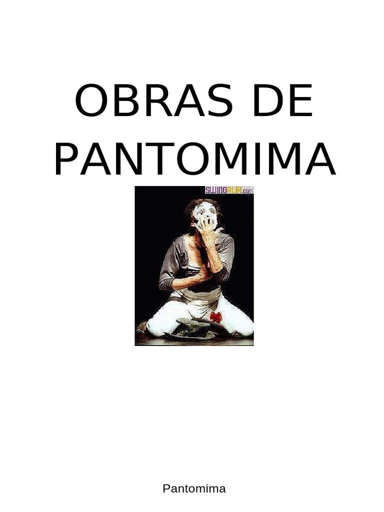 Obras de Pantomima | PDF | Oración | Cristo (título)
