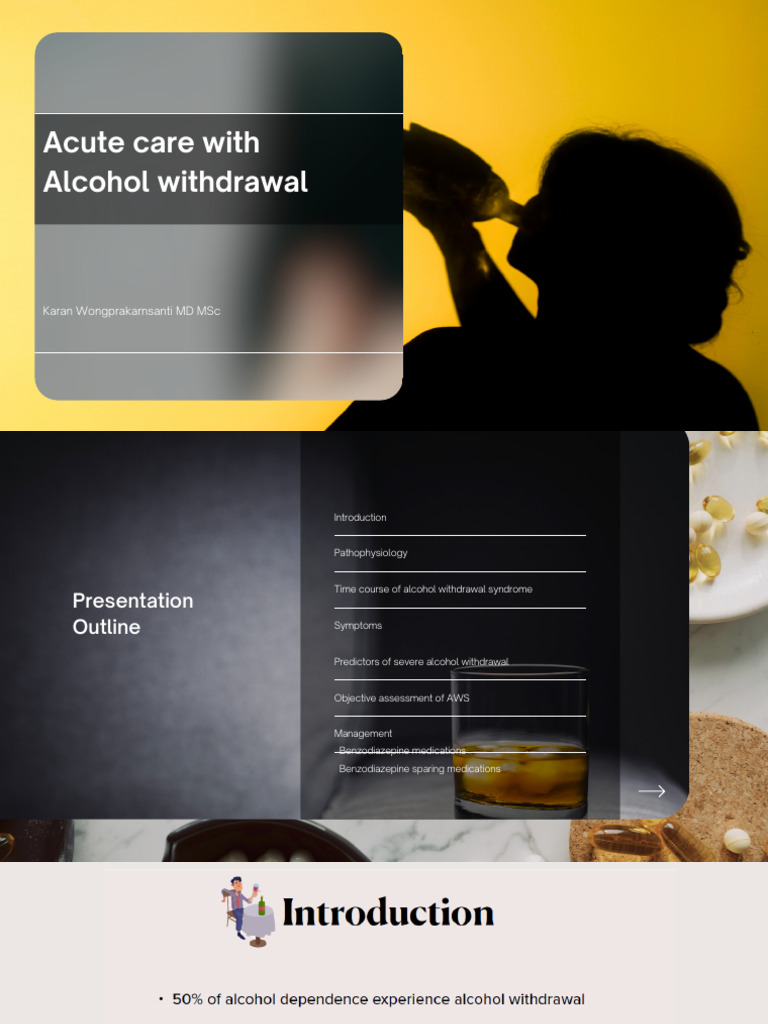 Alcohol Withdrawal Care Treatment | PDF