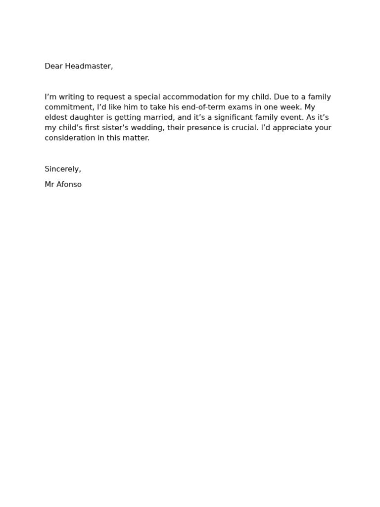 Msis HM of High School Letter | PDF