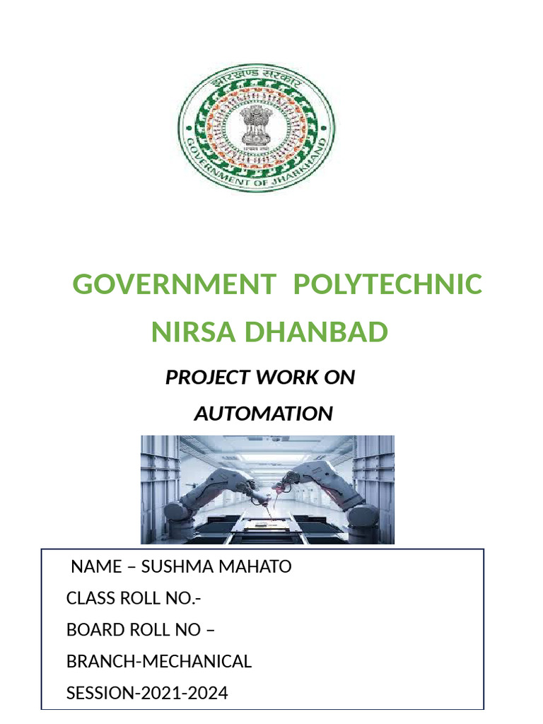 Project Work On | PDF