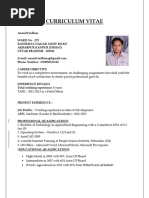 Sunil Resume 1 | PDF | Career & Growth