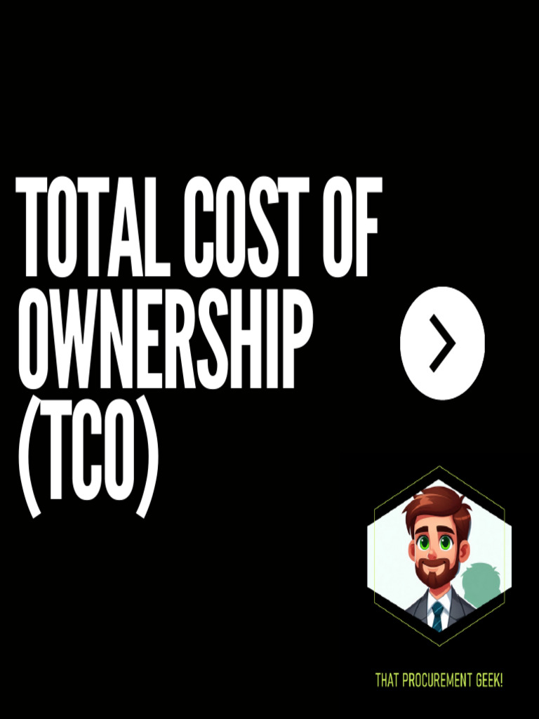 Total Cost of Ownership (TCO) | PDF